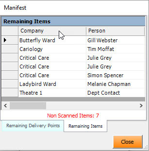 NHS Logistics Tracking - Delivery Tracking Systems